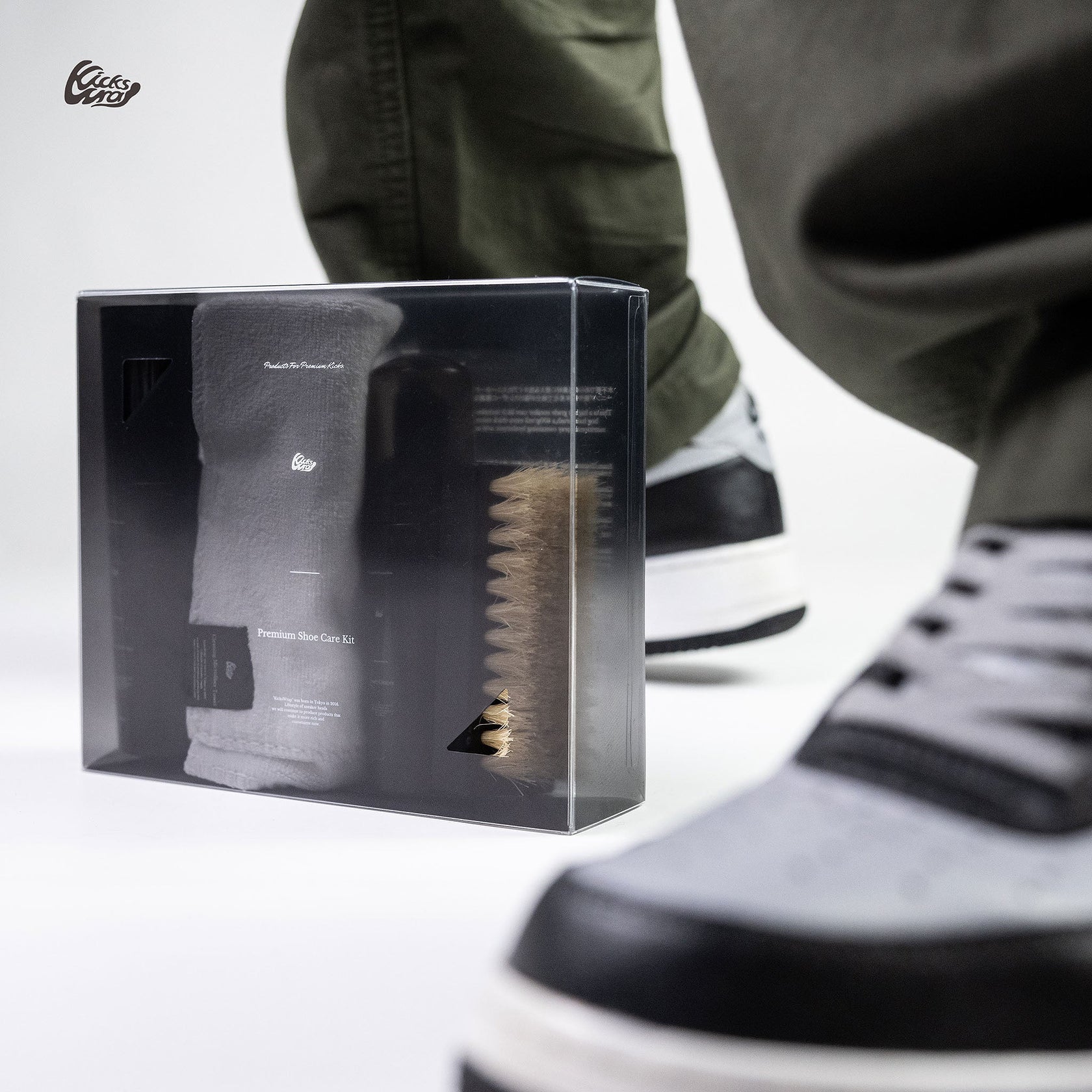 Premium Shoe Care Kit – KicksWrap®︎